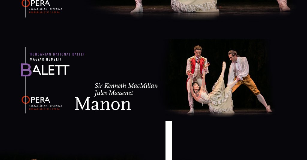 MacMillan – Massenet: Manon - Opera
